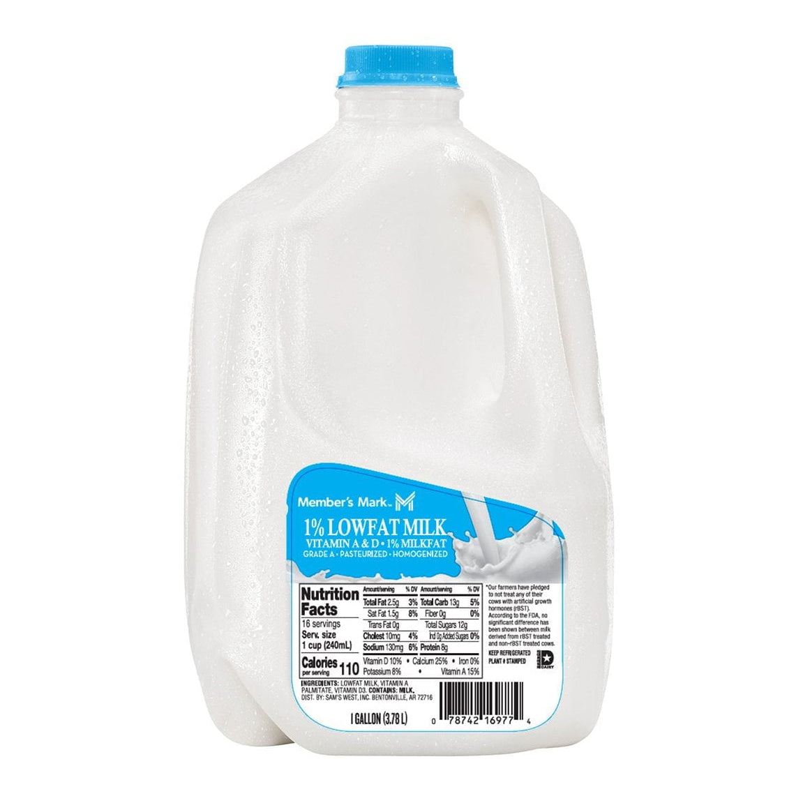 Member's Mark 1% Low Fat Milk, 1 gal – Nia Fresh Market
