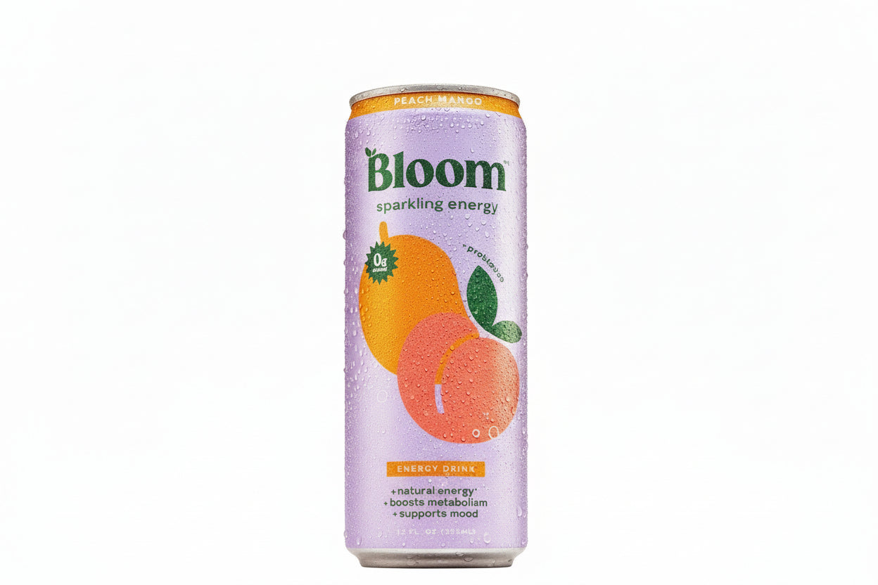 Bloom Sparkling Energy Drink, 12 fl oz – Nia Fresh Market